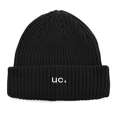 UNDERCONTROL BEANIE / RIB / LOOSE / UC / M BLACK