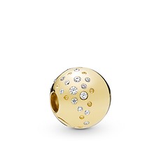 潘多拉/PANDORA Pandora Shine clip with clear cubic zirconia 串饰