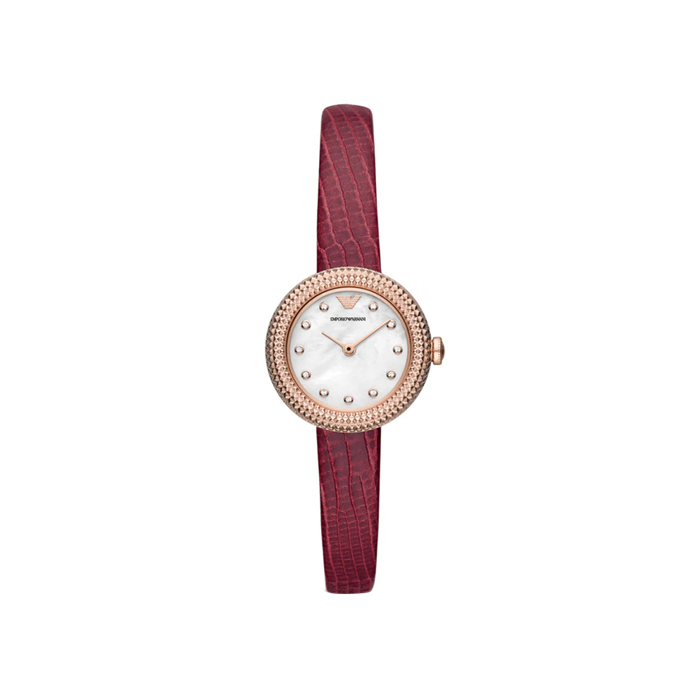 EMPORIO ARMANI 安普里奥·阿玛尼 文淇同款ROSA系列简约复古石英腕表 石英