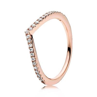 PANDORA潘多拉银制戒指186316CZ-54