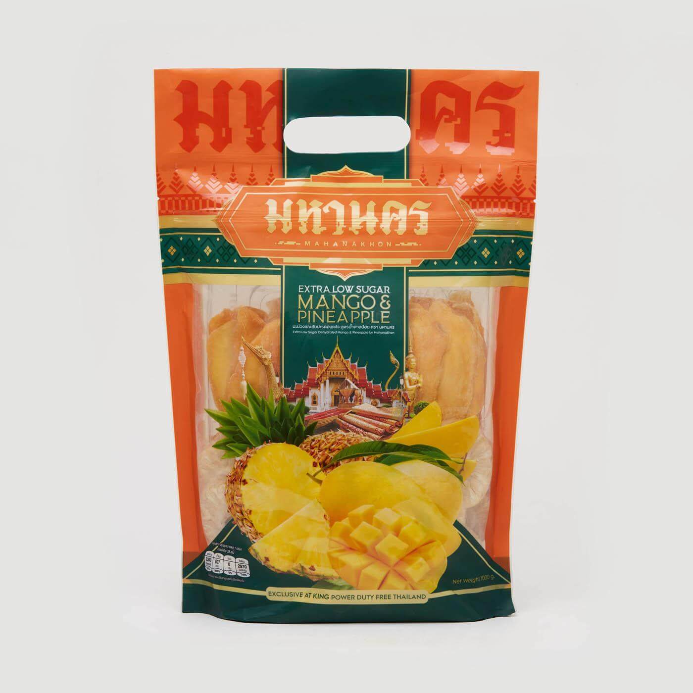 KING POWER SELECTION Dehydrated Mango and Pineapple Low Sugar (Big Pack ...
