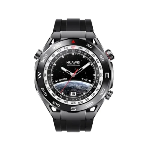 HUAWEI/华为智能穿戴 WATCH Ultimate CLB-B19(黑色丁腈橡胶表带) 无色